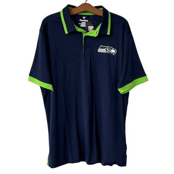 Fanatics | Shirts | Nfl Fanatics Seattle Seahawks Colorblock Short ...